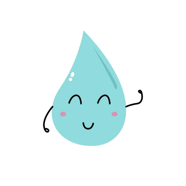 Cute Raindrop Clipart