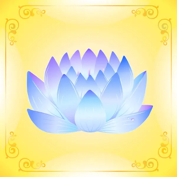 Blue lotus Vector Images | Depositphotos