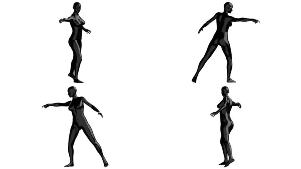 Imagenes de figuras humanas de distintas posiciones Stock Photos ...