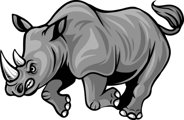Charging Rhino Sketch