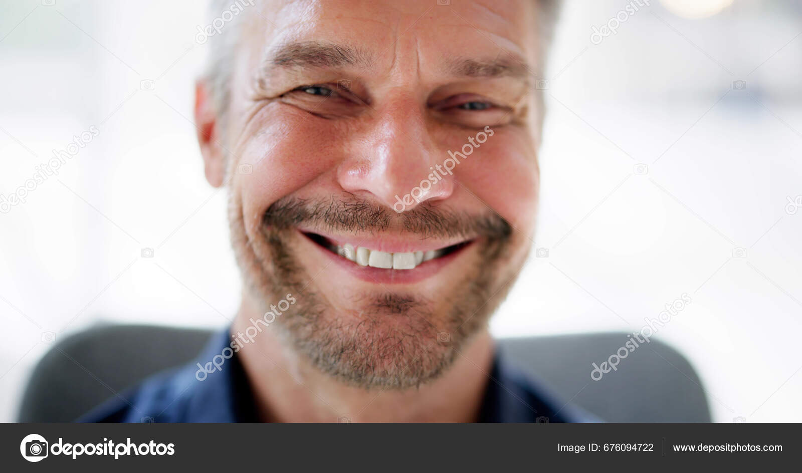 Remote Video Conference Interview Portrait Business Call — Stock Photo ...