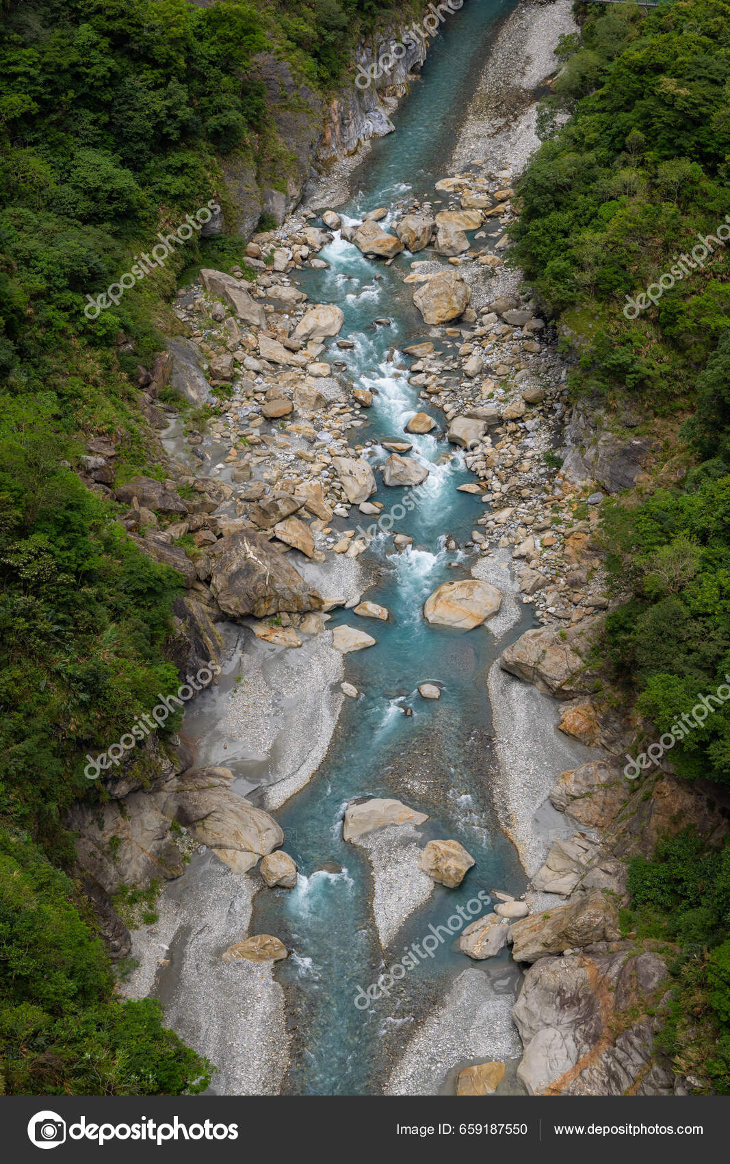 Taroko Gorge Hiking Trail Hualien Taroko Taiwan — Stock Photo ...