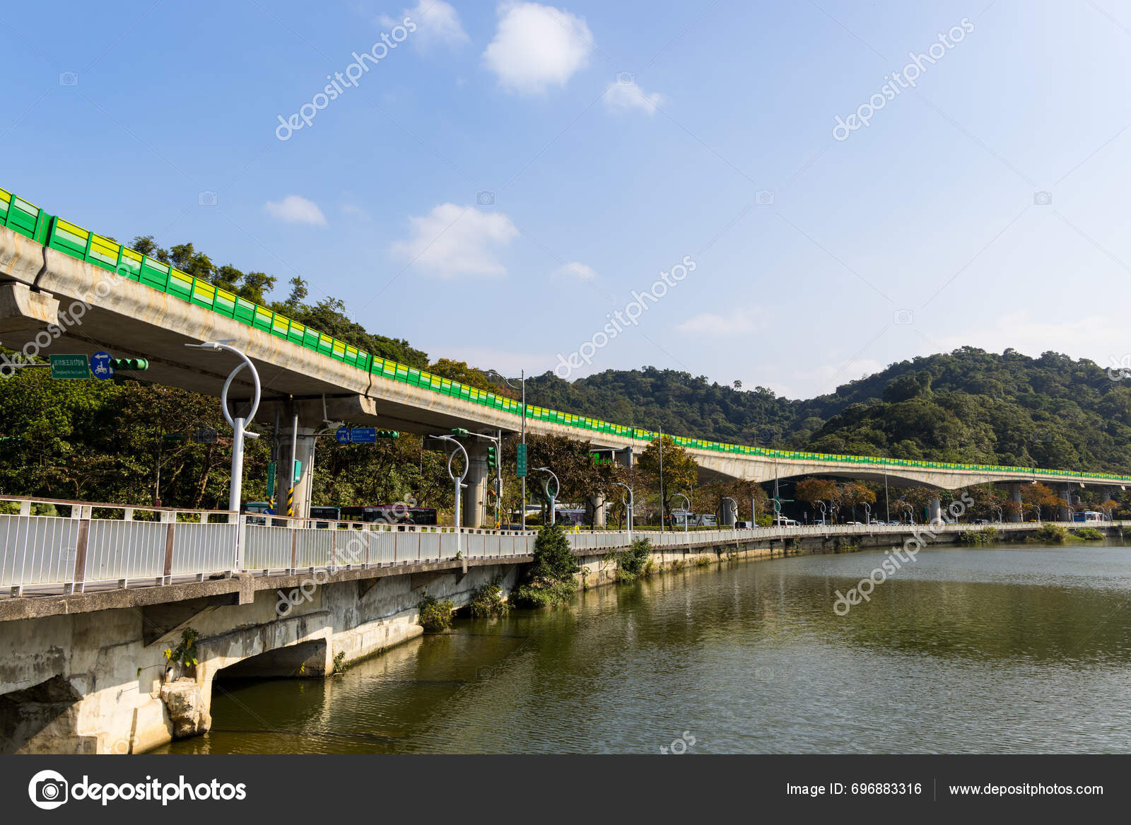 Taipei Taiwan January 2024 Dahu Park Taipei City – Stock Editorial ...