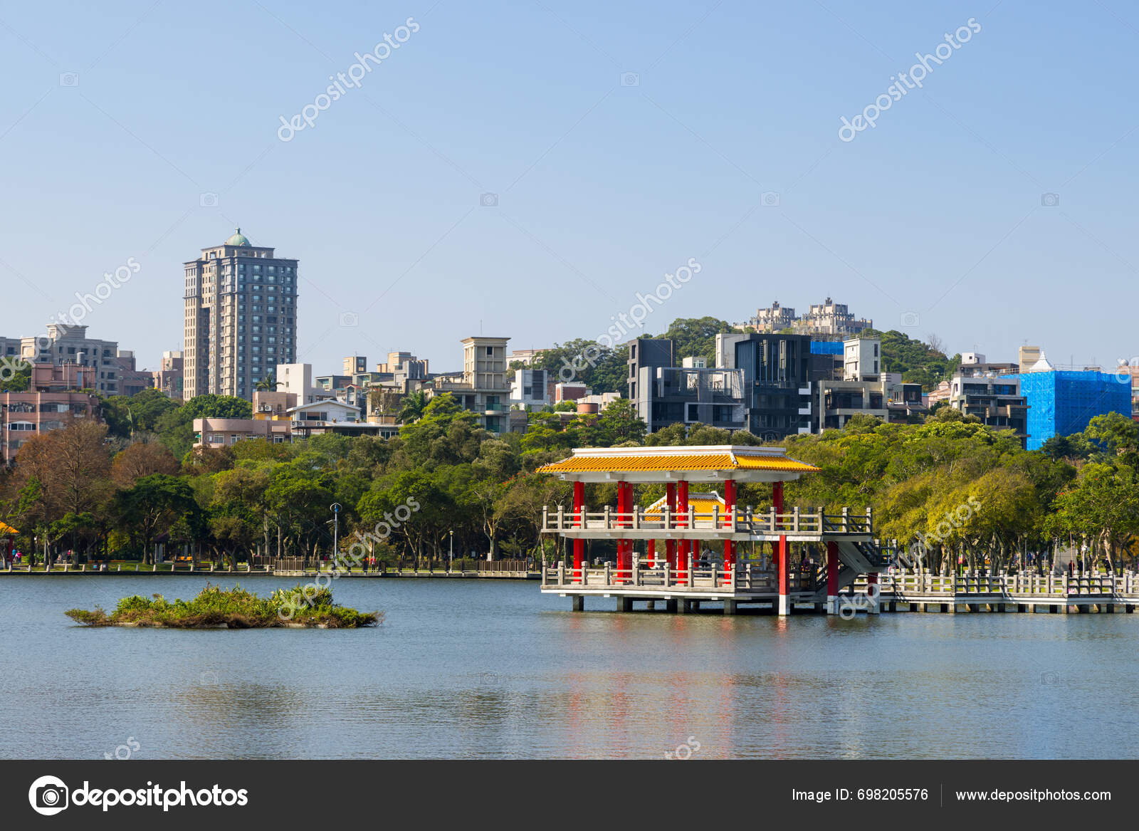 Taipei Taiwan January 2024 Dahu Park Taipei City — Stock Editorial ...