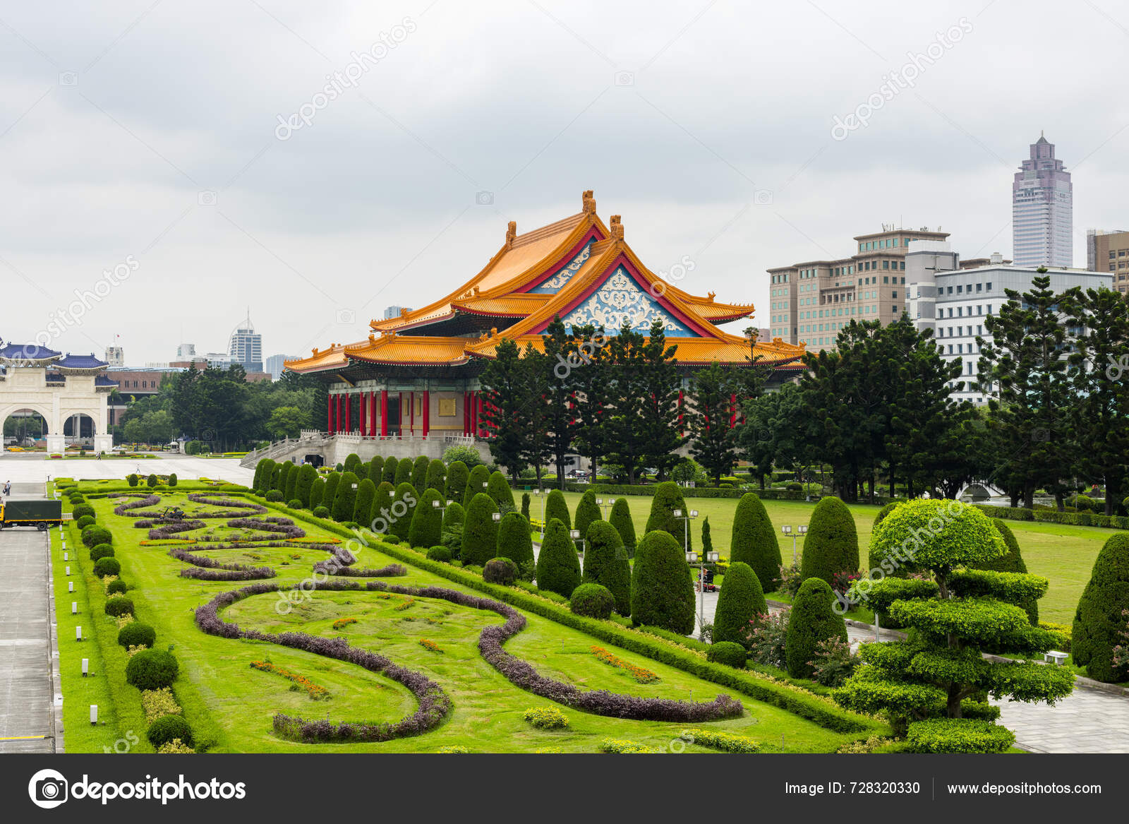 Taiwan June 2024 National Theater Concert Hall Taipei City — Stock ...