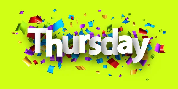 Positive Thinking Sign Cut Out Foil Ribbon Confetti Background Design ...