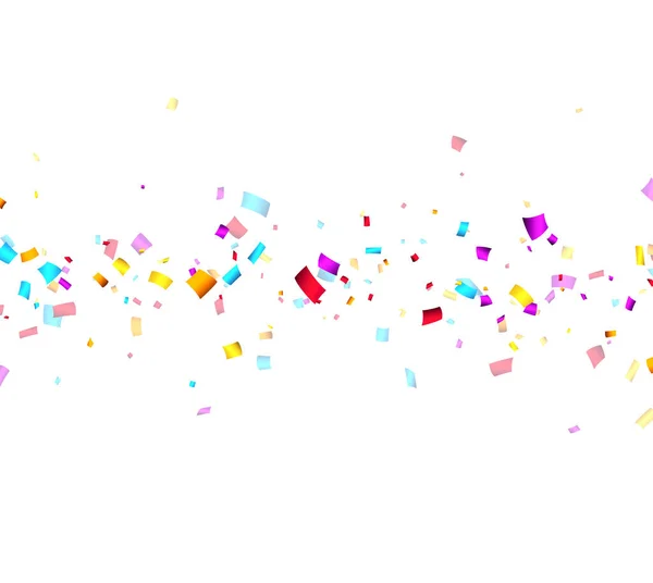 Blue Yellow Cut Out Ribbon Confetti Background Design Element Web Stock ...