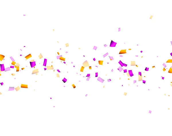 Blue Yellow Cut Out Ribbon Confetti Background Design Element Web Stock ...