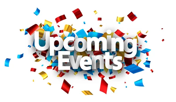 Upcoming Events Clip Art