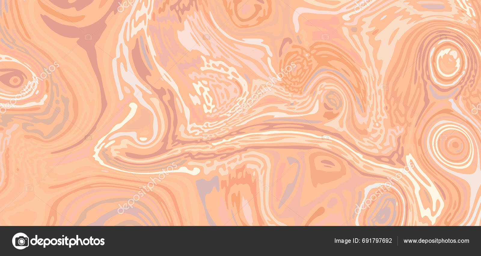 Holographic Peach Fuzz Abstract Poster Design Optical Interference ...