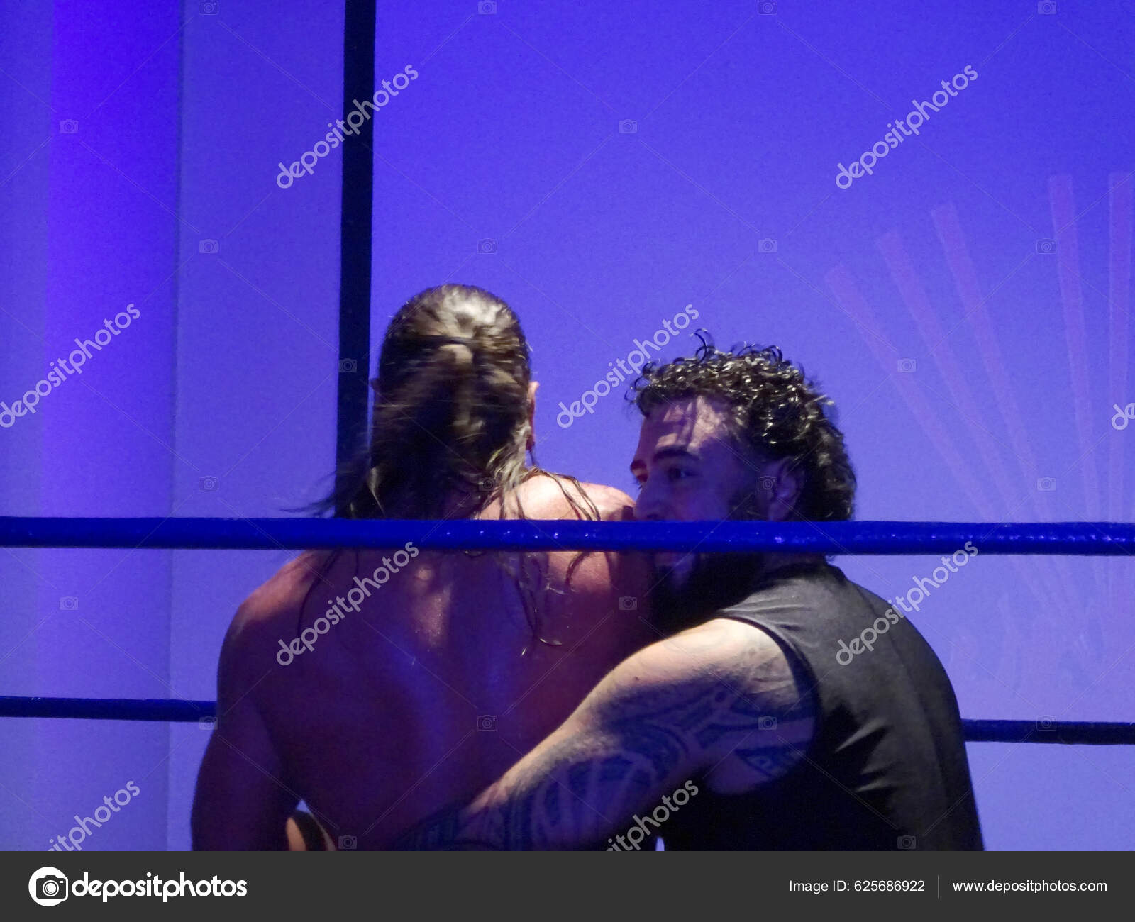 Honolulu November 2019 Wrestler Pineapple King Aleki Holds James Storm ...