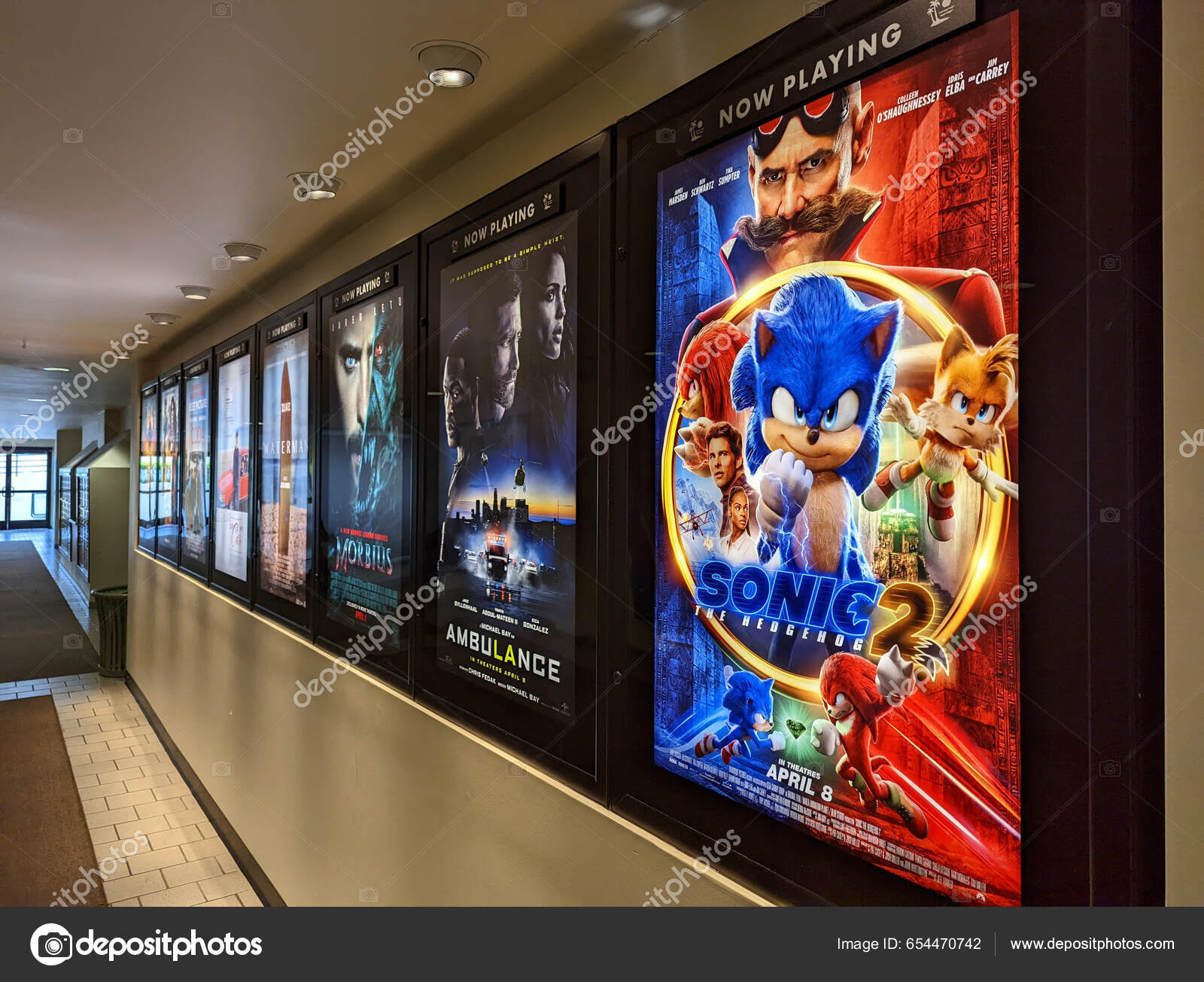 Honolulu April 2022 Row Movie Posters Including Sonic Hedgehog ...