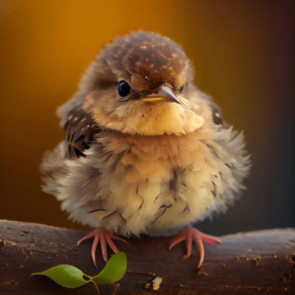 Cute Baby Hummingbird