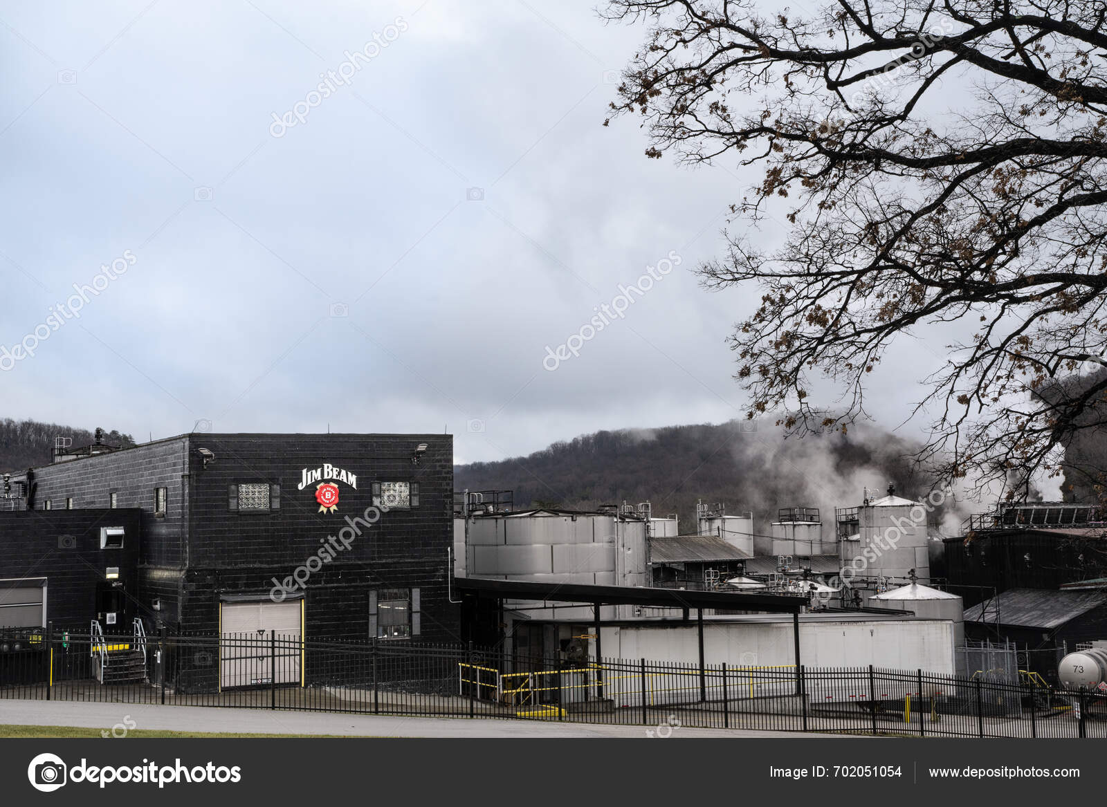 Clermont Kentucky January 2024 View Historic Landmark Jim Beam Aka ...