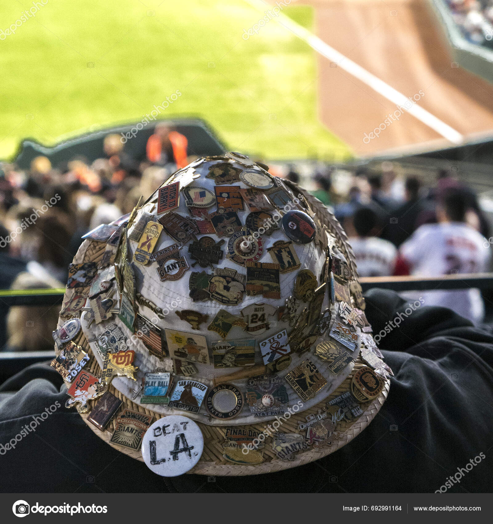 Collection Various Pins Base Ball Team Amrica Attached Cap Baseball ...