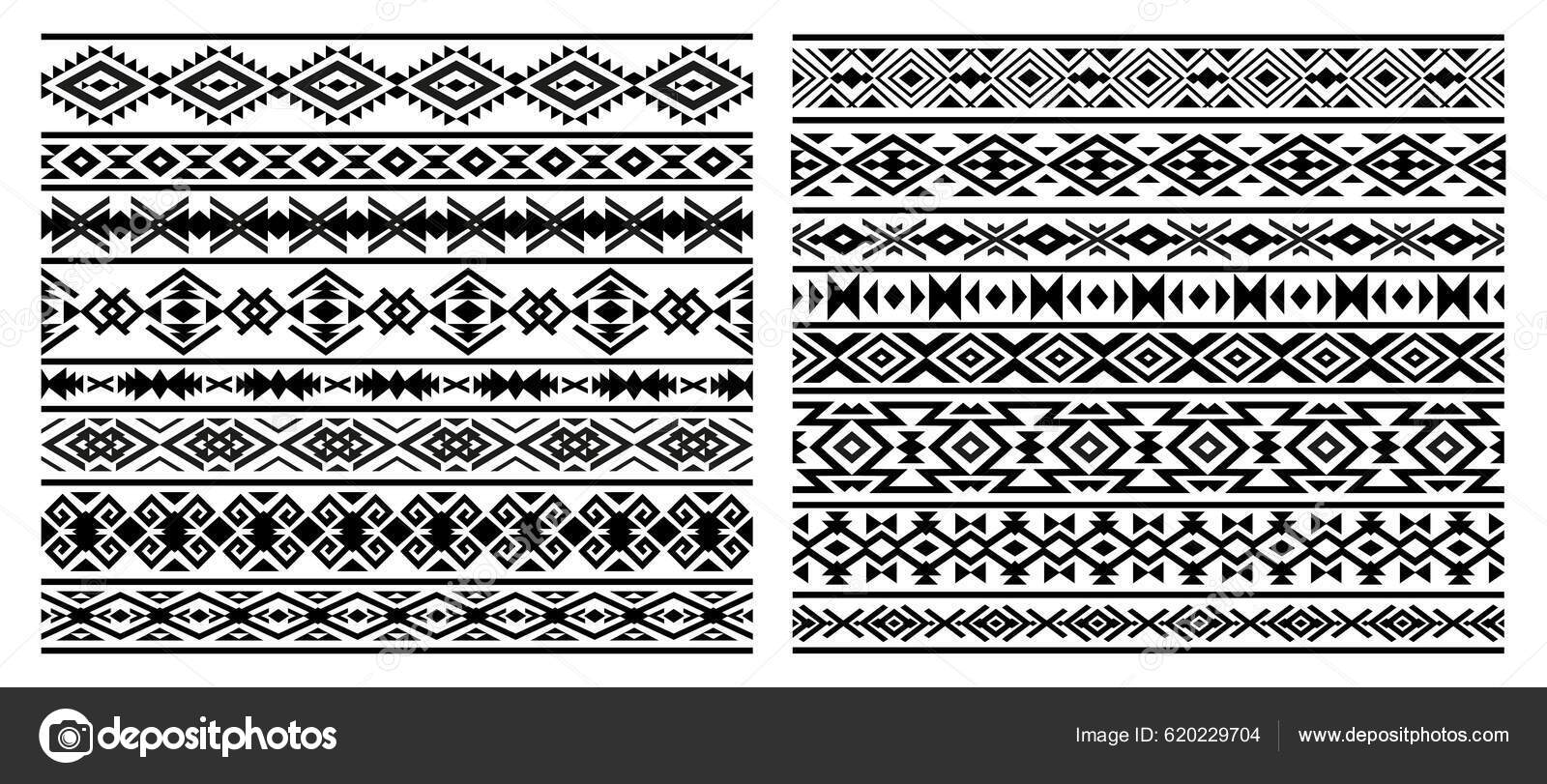 Mayan Border Designs