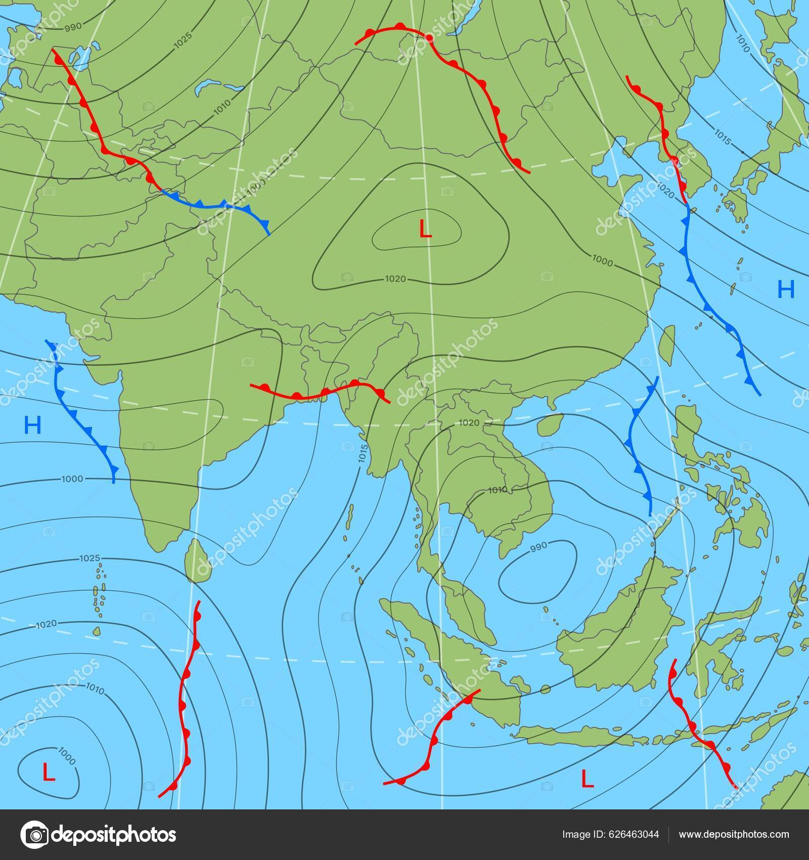 Mapa De Temperaturas De Asia Conociendo Climas Del Mundo Con Ayuda Del