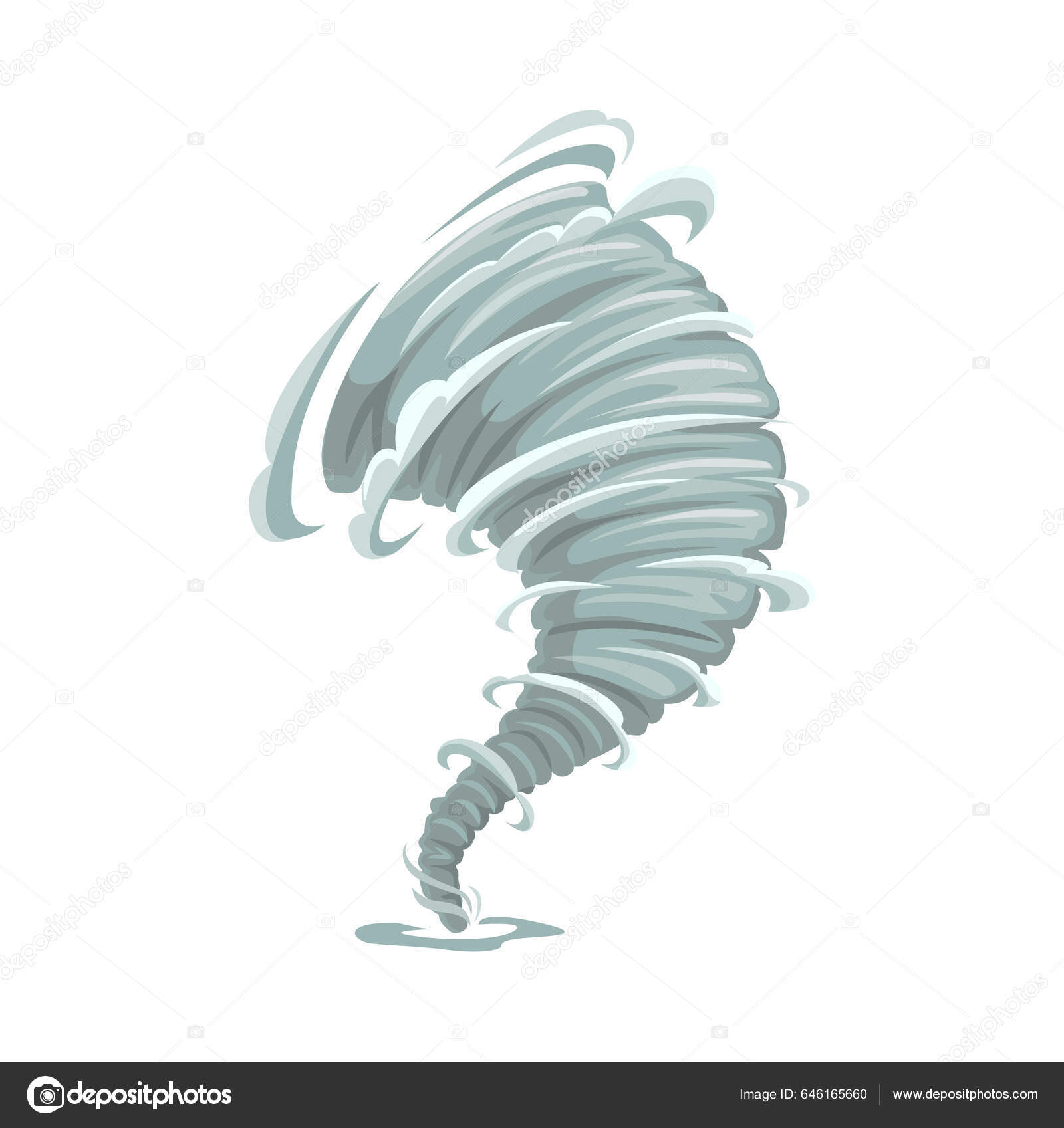 Desenho Animado De Tornado Engracado