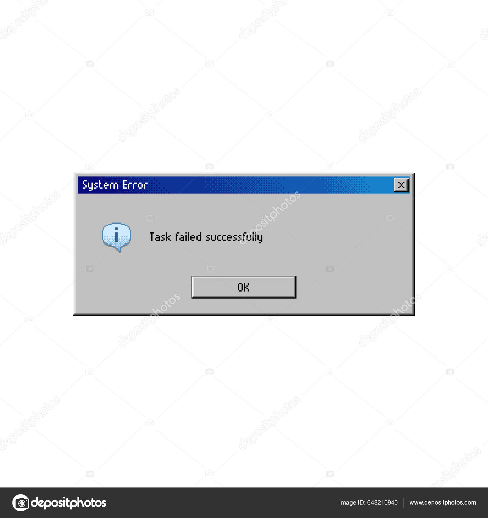 Mensaje De Error De Computadora