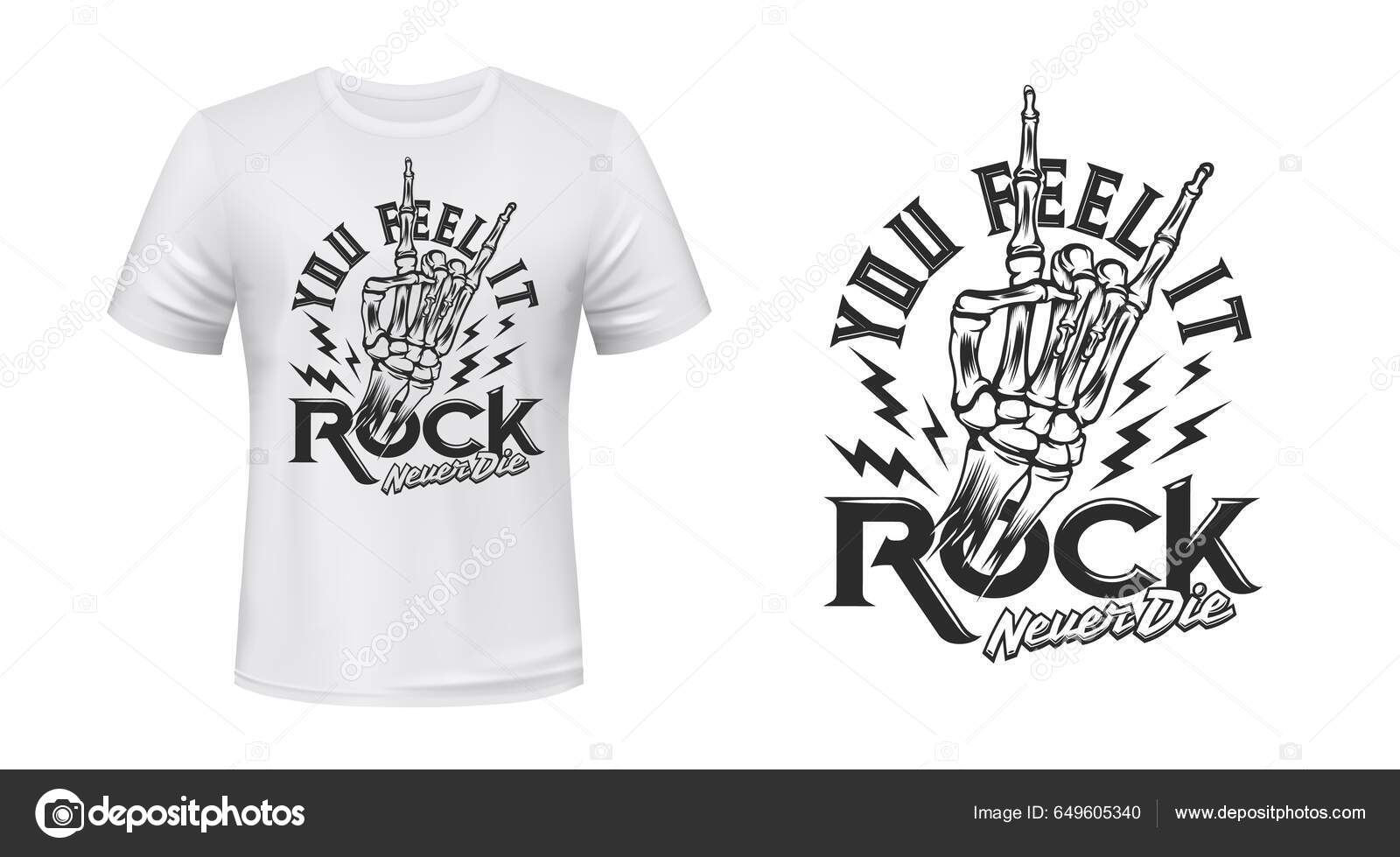 La Plantilla Del Tatuaje De Roca