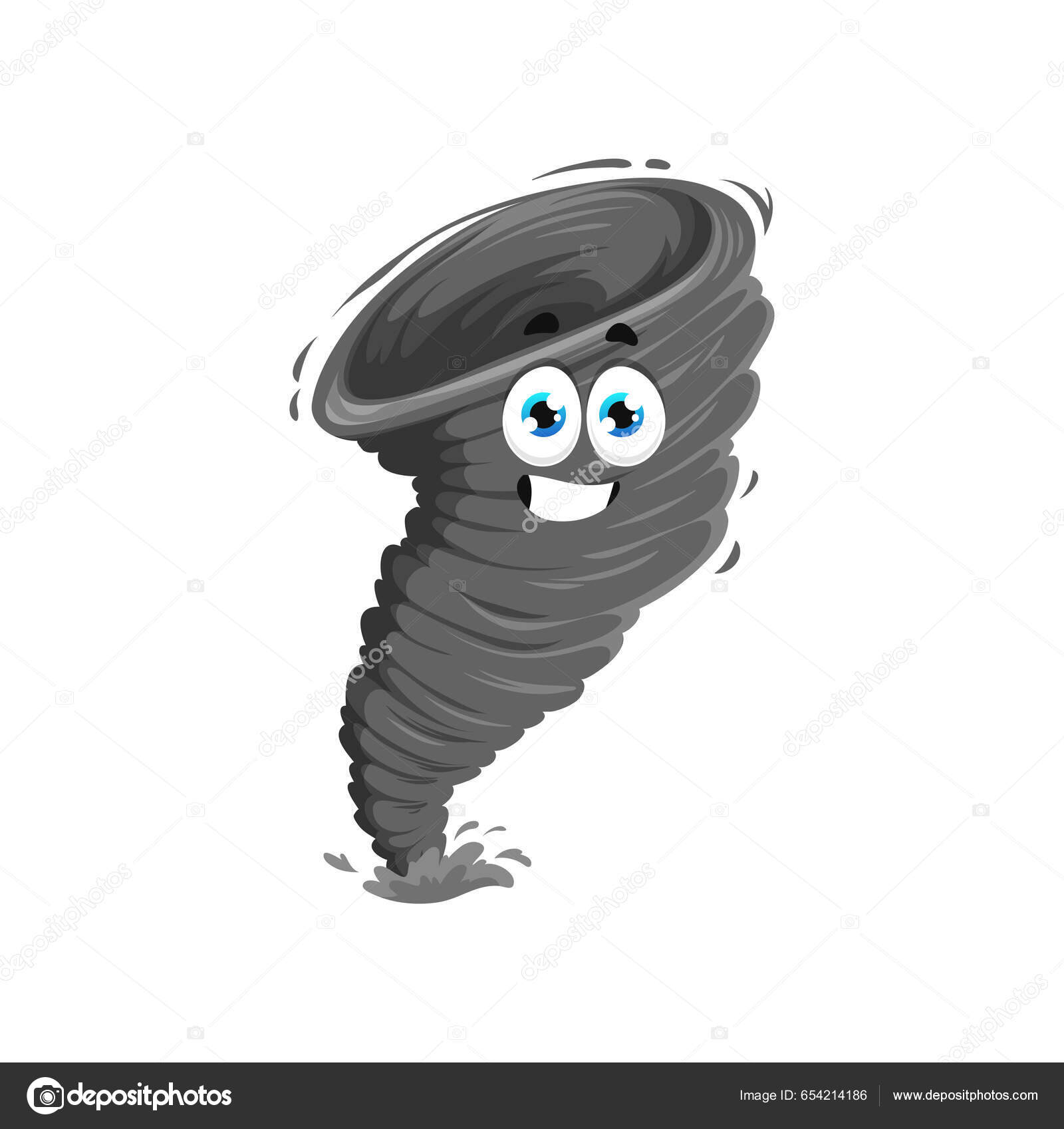 Desenho Animado De Tornado