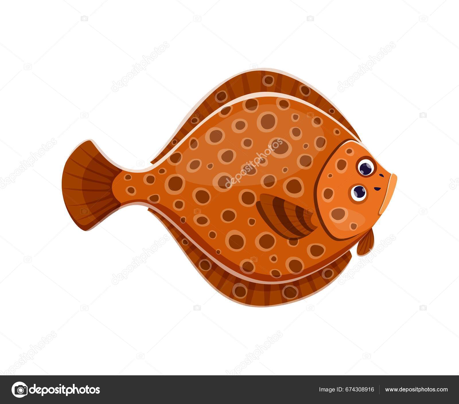 Fluke Fish Clipart