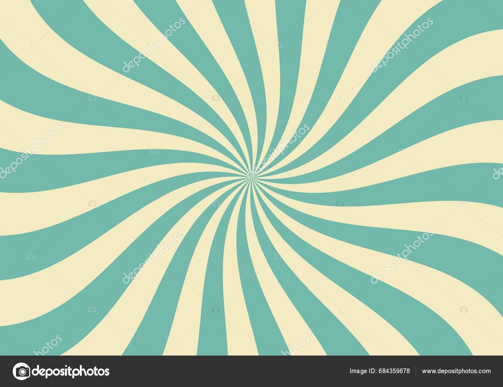 Carnival Stripe Rays Background Layout Retro Spiral Circus Poster ...