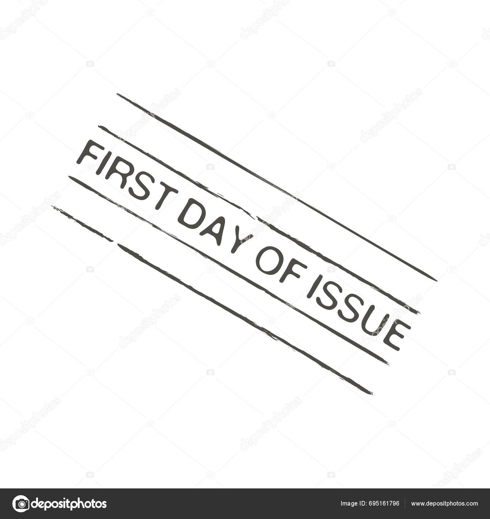 Postage Postal Stamp Postage First Day Issue Imprint Letter Vintage ...