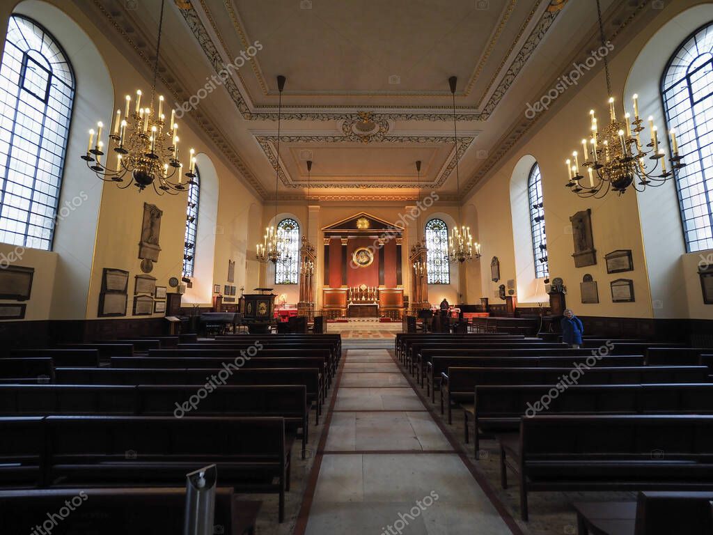 LONDRES, Reino Unido - CIRCA OCTUBRE 2022: Iglesia de San Pablo en ...