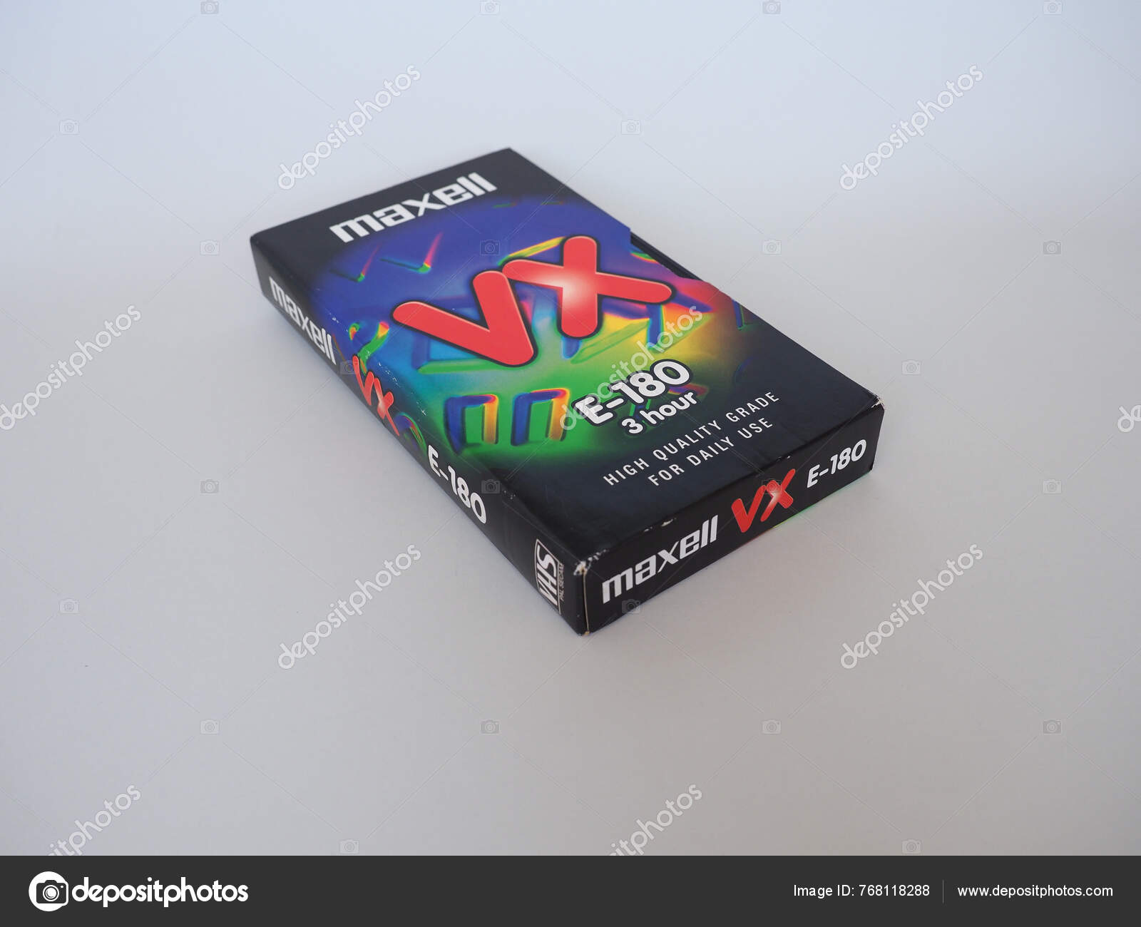 Tokyo Japan September 2024 Maxell 180 Vhs Videotape Cassette — Stock Editorial Photo ...