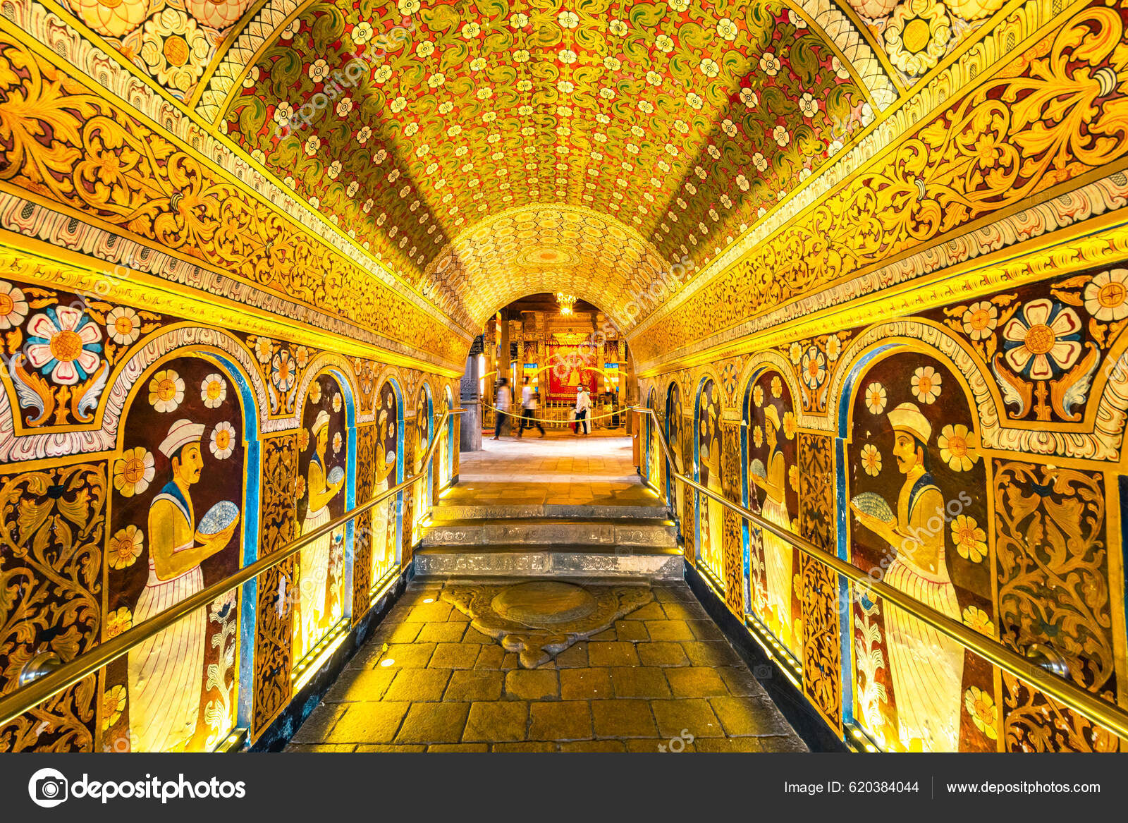 Temple Tooth Relic Famous Temple Housing Tooth Relic Buddha Unesco ...