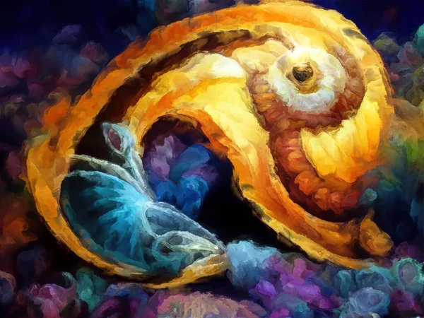 Serie Color Orgánico. Disposición creativa de formas que recuerdan a ...