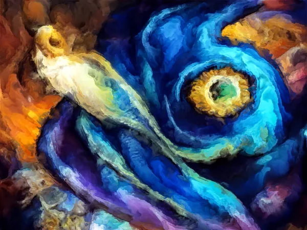 Serie Color Orgánico. Fondo abstracto hecho de formas que recuerdan a ...