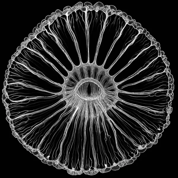 Creación de series de formas de vida. Composición de fondo de una ...