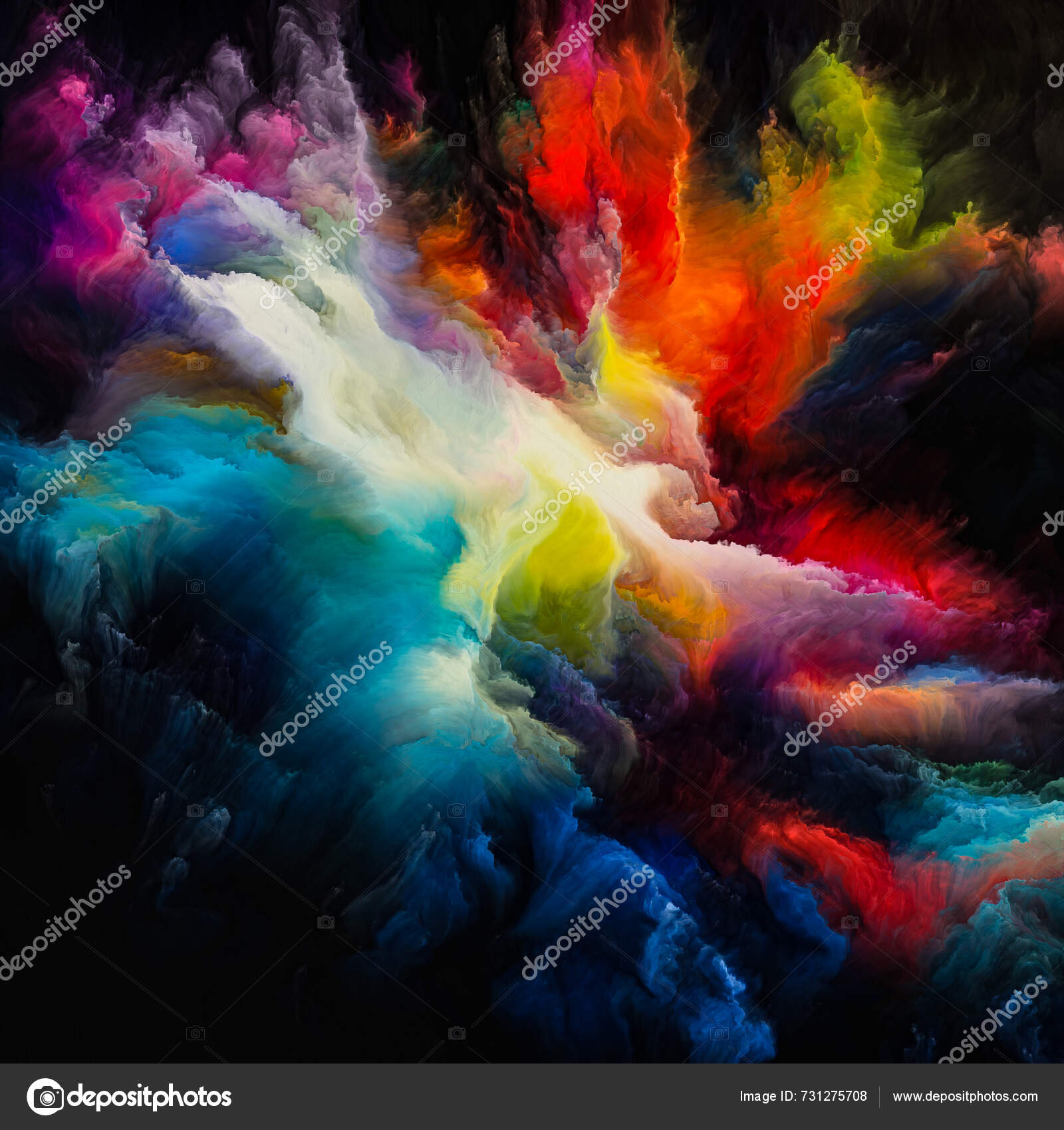 Voice Colors Series Composition Textured Colors Subject Creativity ...