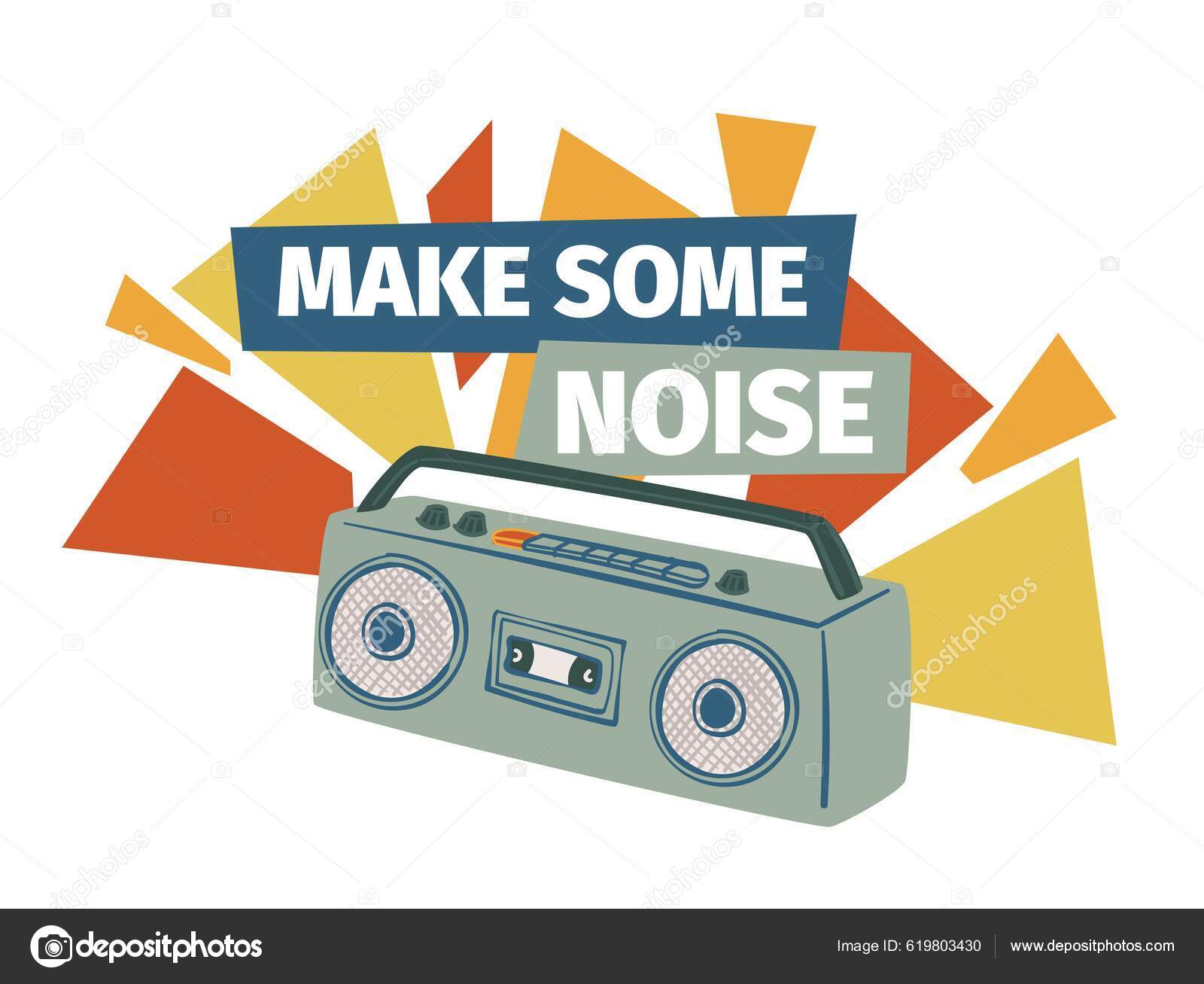 Making Noise Clipart