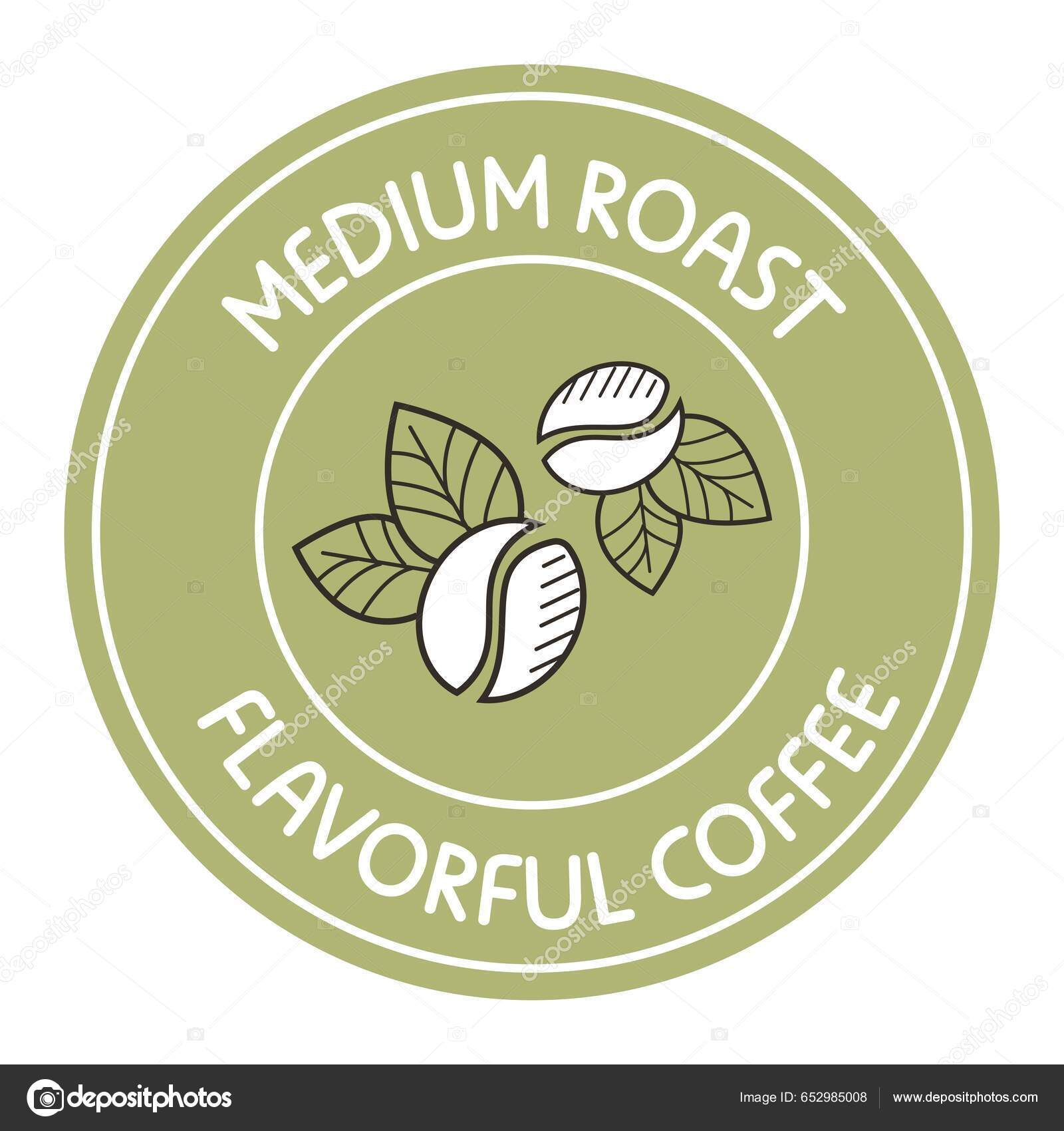 Flavorful Coffee Medium Roasted Beans Isolated Icon Tasty Product ...