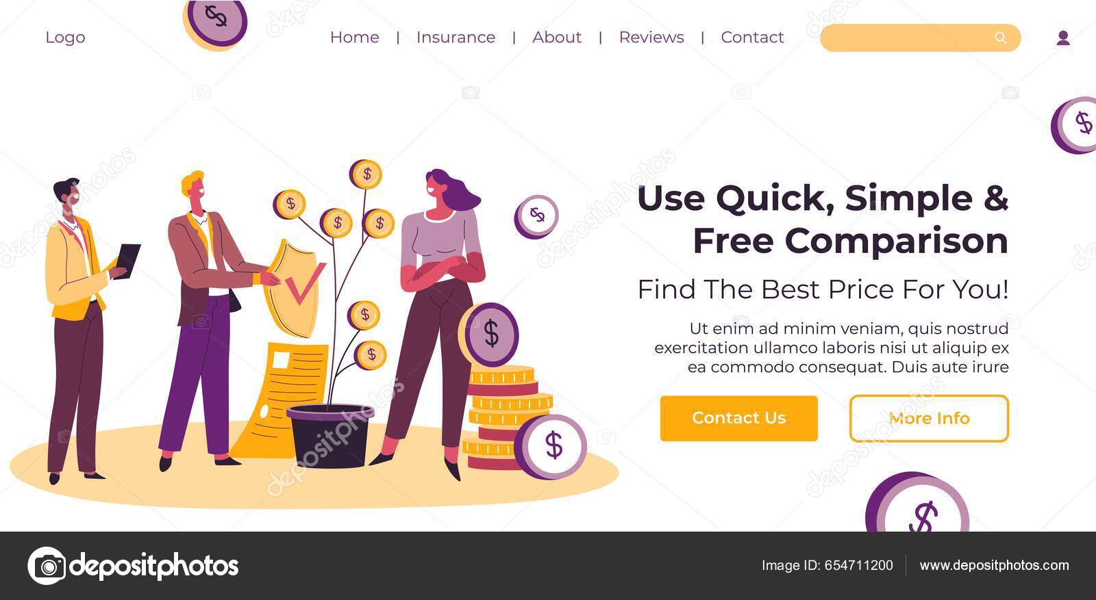 Use Quick Simple Free Comparison Insurance Coverages Companies Caring ...