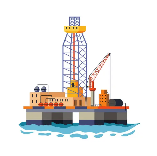13,238,443 Onshore oil rig Vector Images | Depositphotos