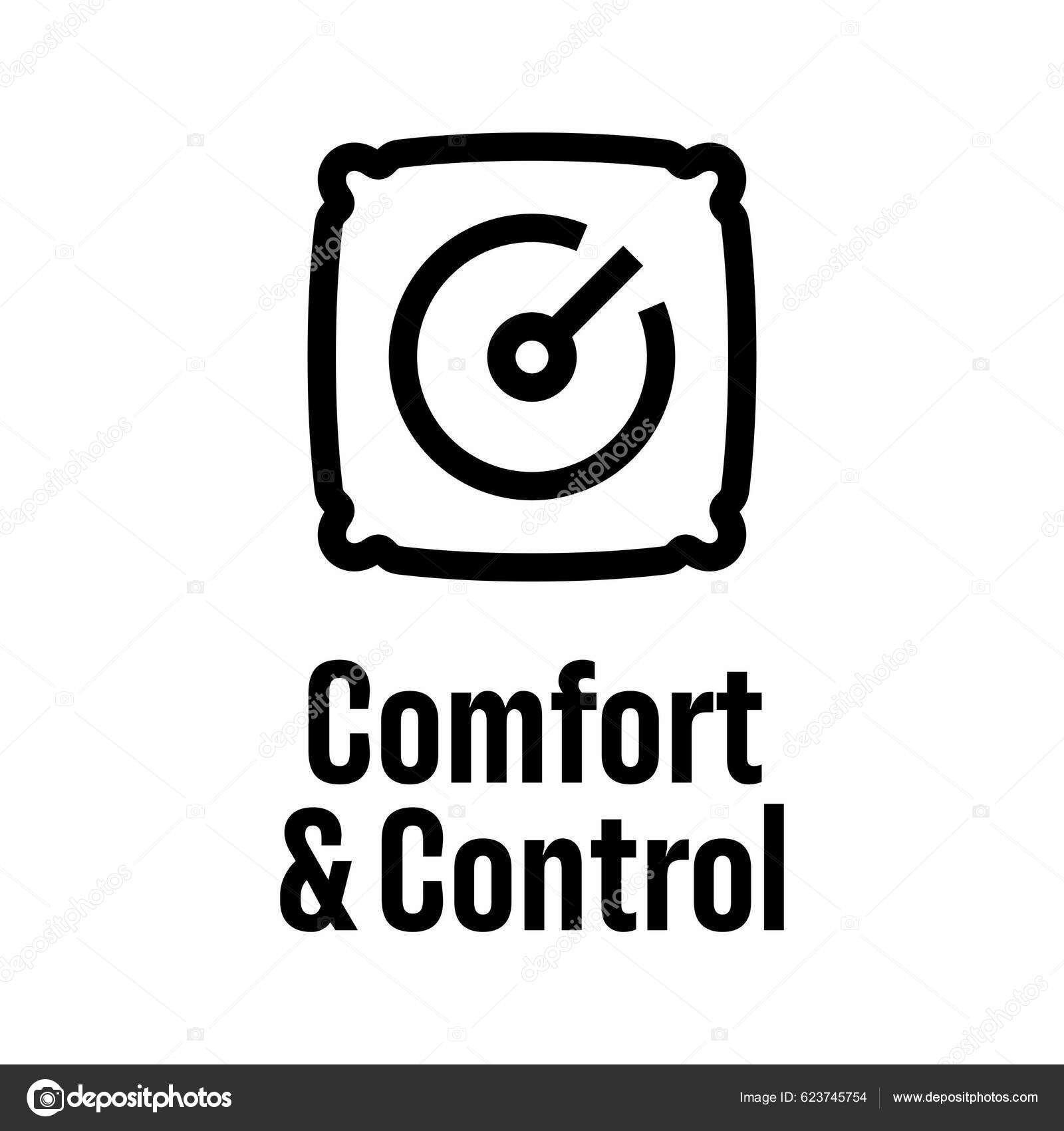 Comodidad Control Signo Información Vectorial Vector de stock ...