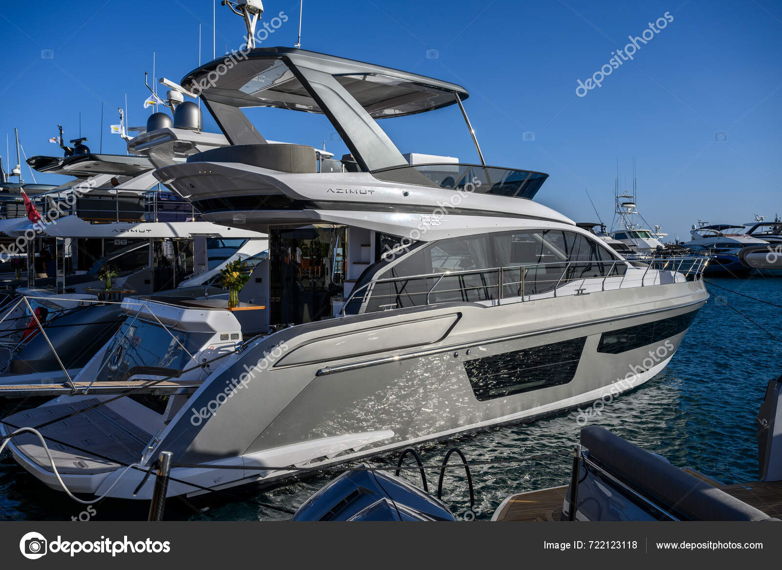 Limassol Cyprus May 2024 Limassol Boat Show 2024 Limassol Marina ...