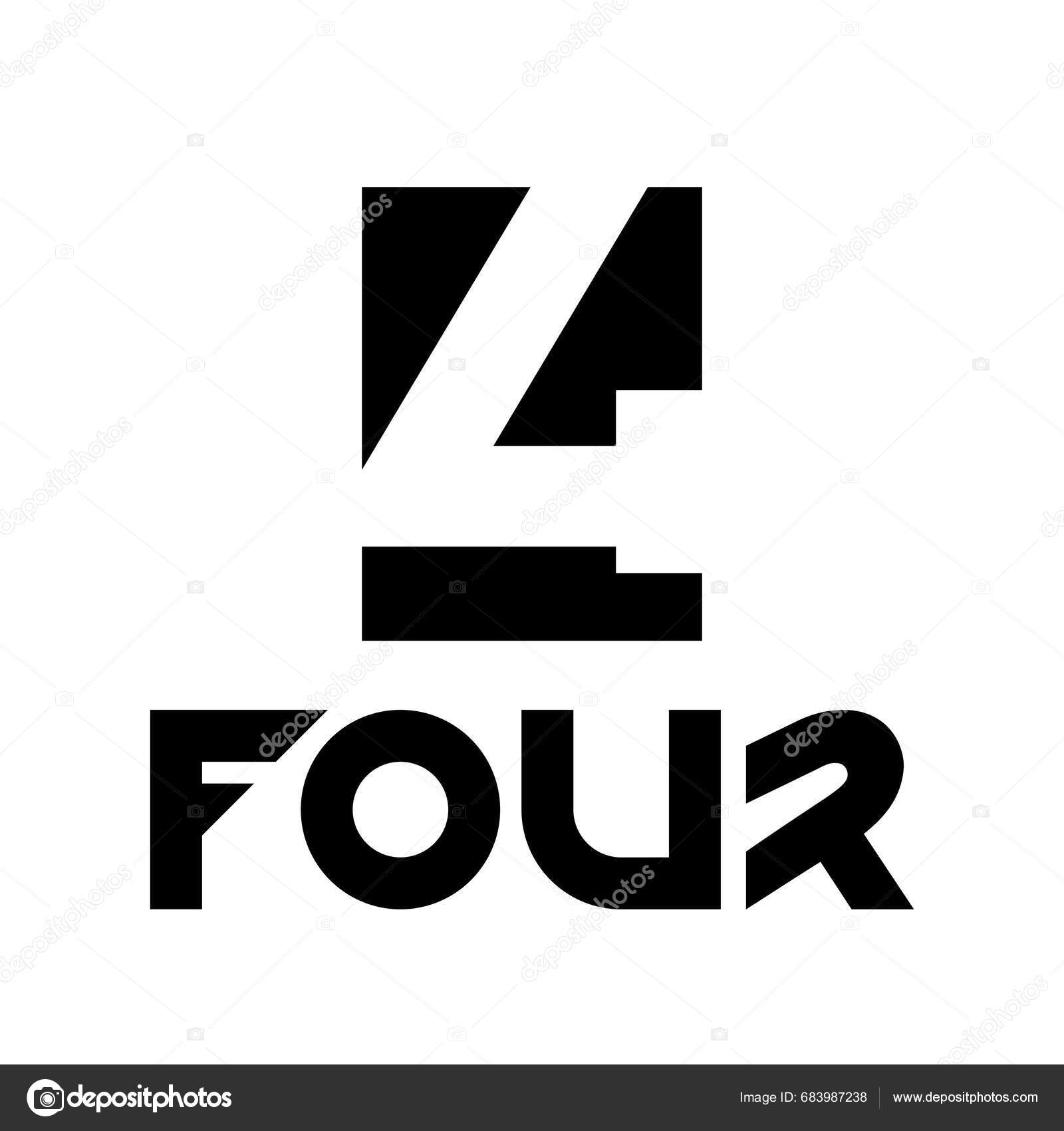 Black Symbol Number White Background Icon — Stock Photo © cidepix ...