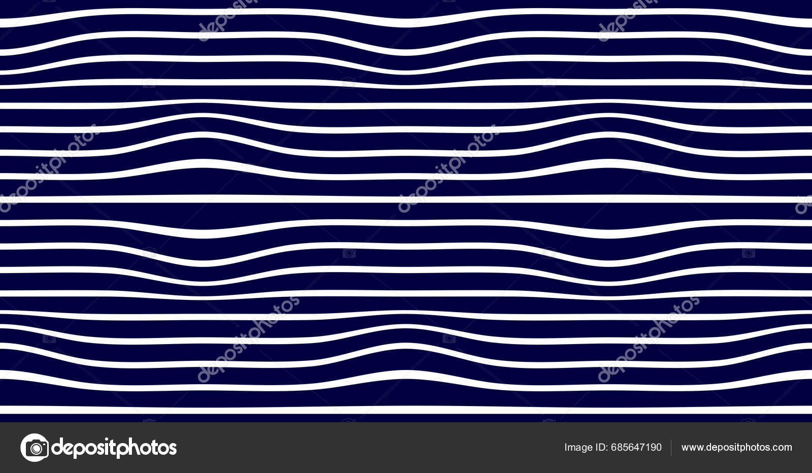 Lined Seamless Minimalistic Pattern Optical Illusion Art Vector Minimal ...