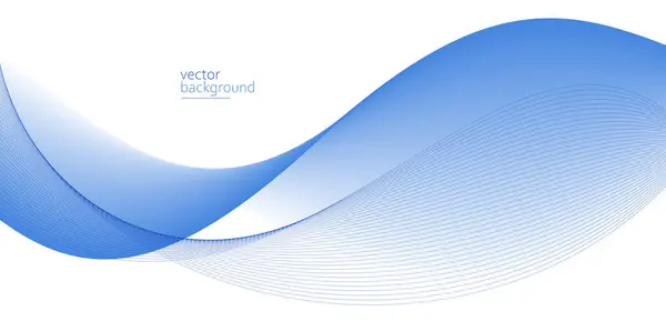 Curve Shape Flow Vector Abstract Background Light Blue Gradient Dynamic Stock Vector by ...