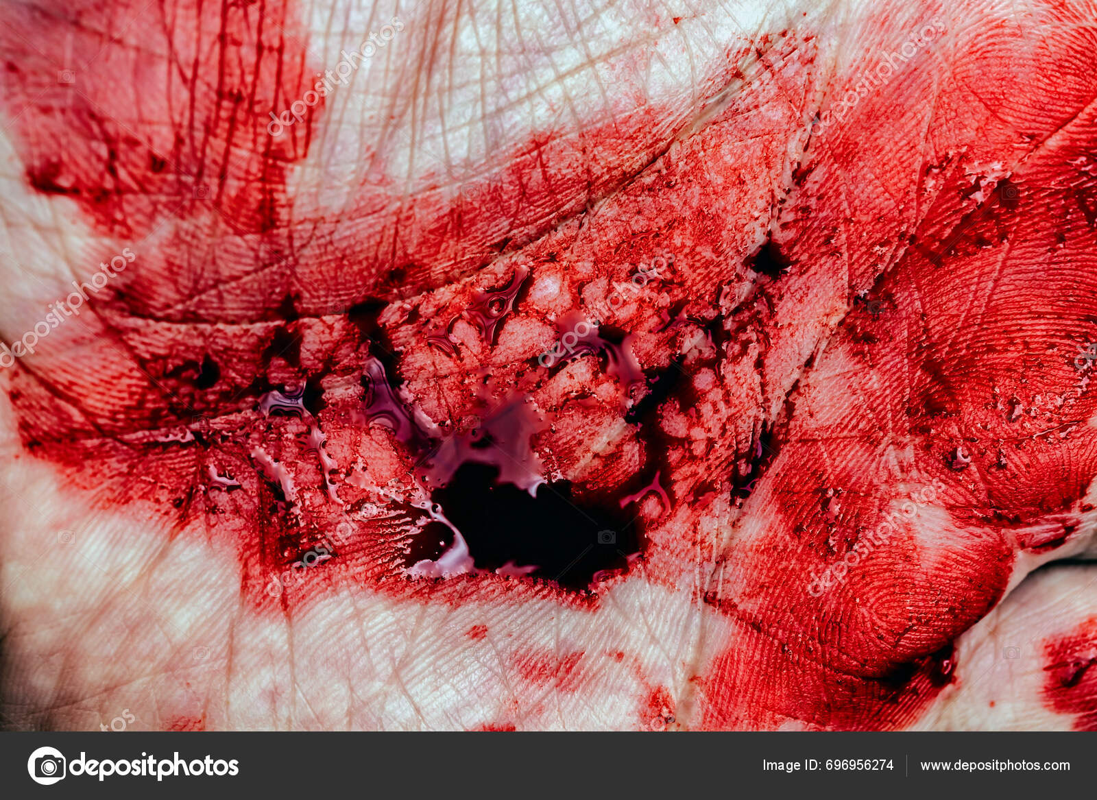 Blood Human Arm Human Veins Blood Blood Human Body — Stock Photo ...