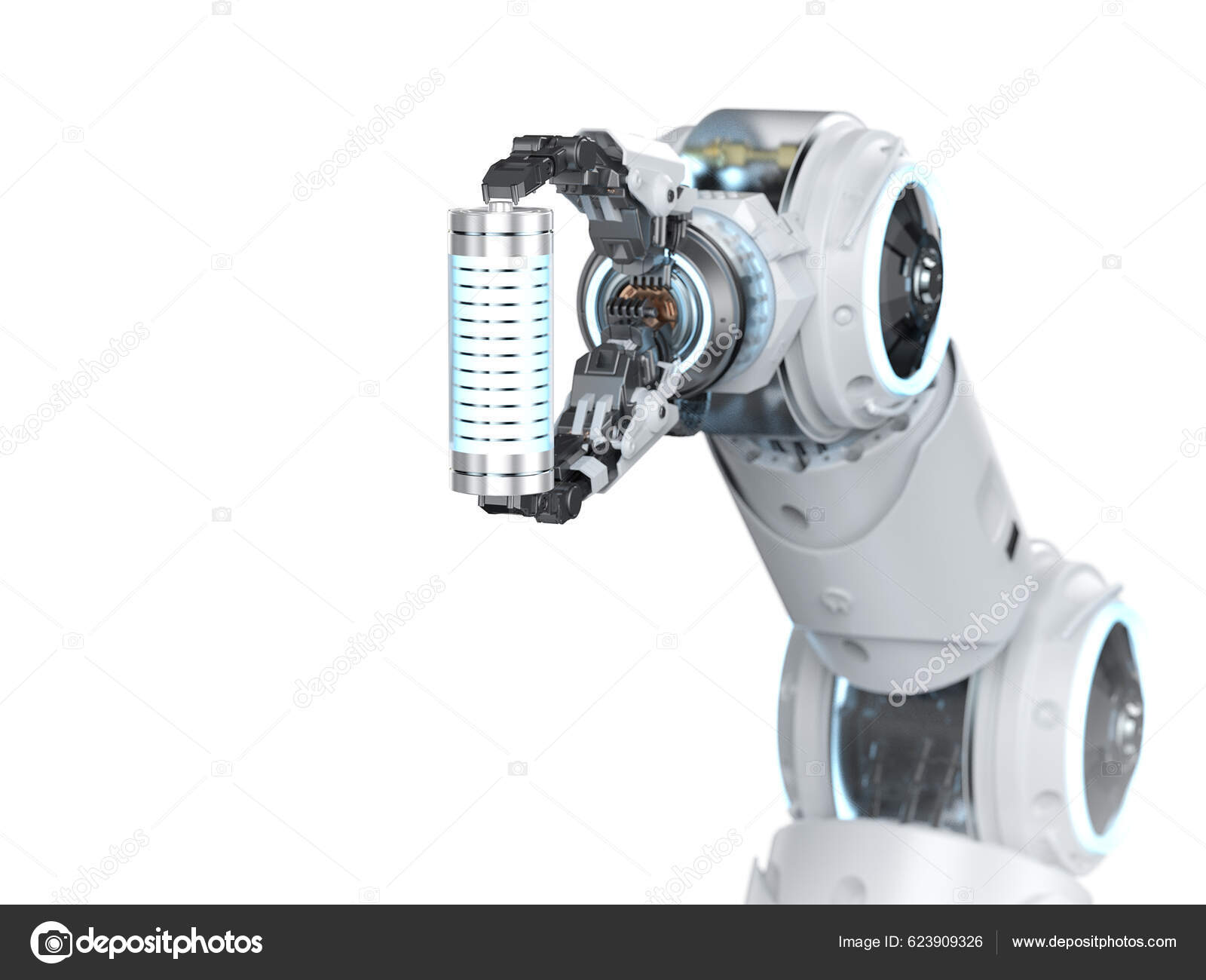 Automation Battery Manufacturing Rendering Ion Rechargeable Battery ...
