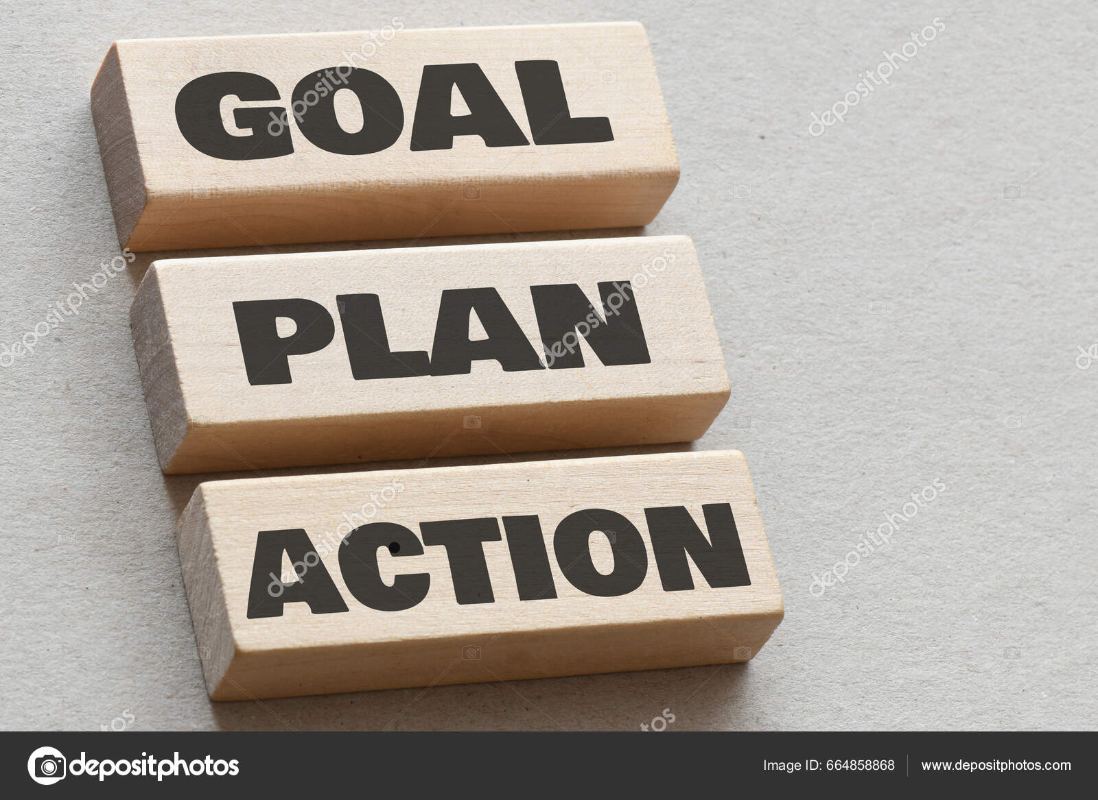 Objetivo Plan Acción Para 2024: fotografía de stock © roobcio #664858868 | Depositphotos