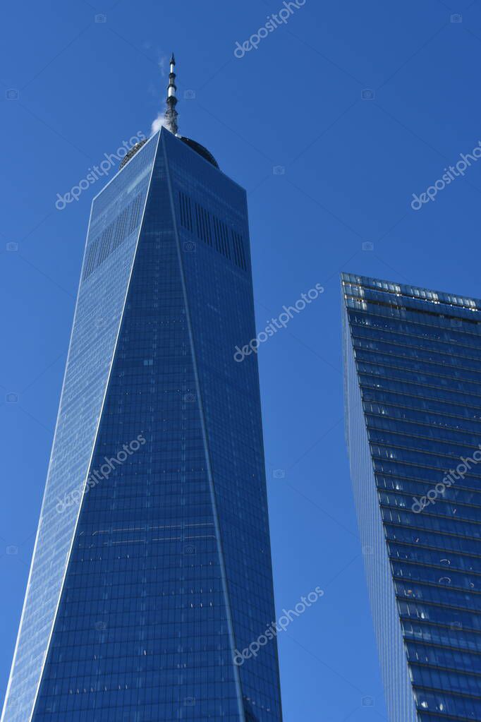 NEW YORK, NY - DEC 21: One World Trade Center in Lower Manhattan, New ...