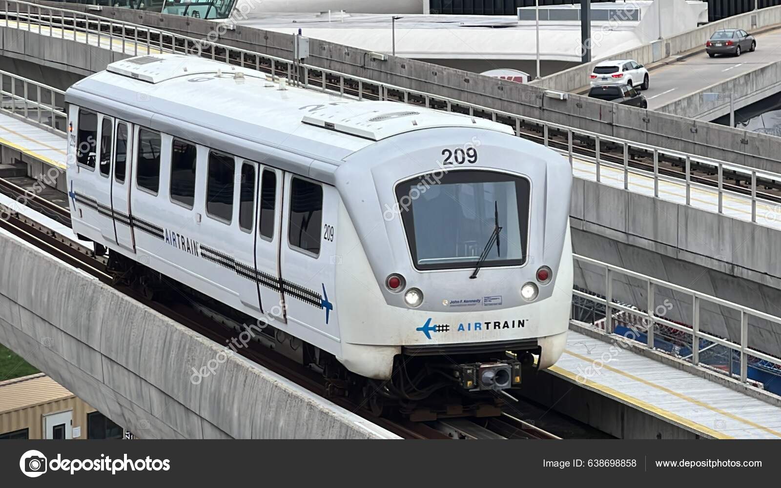 New York Nov Airtrain John Kennedy Airport New York City — Stock ...