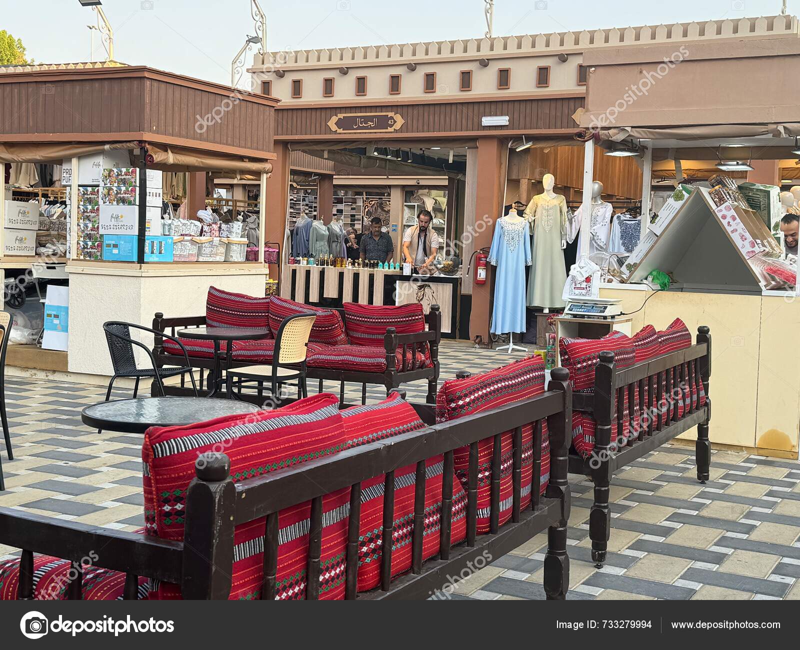 Dubai Uae Dec Kuwait Pavilion Global Village Dubai Uae Seen — Stock ...